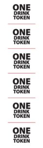 Custom Drink Tokens - Printed Drink Tokens for Bars and Hotels