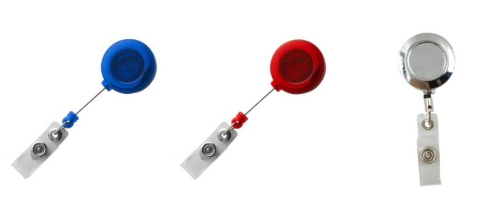 Pull Reels - Plain and Printed Pull Reels for Lanyards